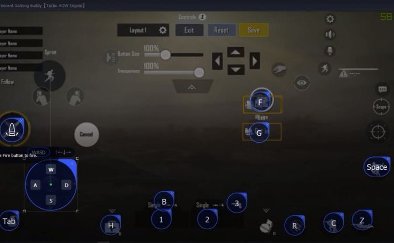 PUBG Mobile: How to change controls in PUBG Emulator
