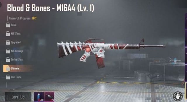 Best player and gun skins in PUBG Mobile