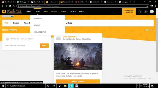 How to make a crew in GTA 5 and other Rockstar games