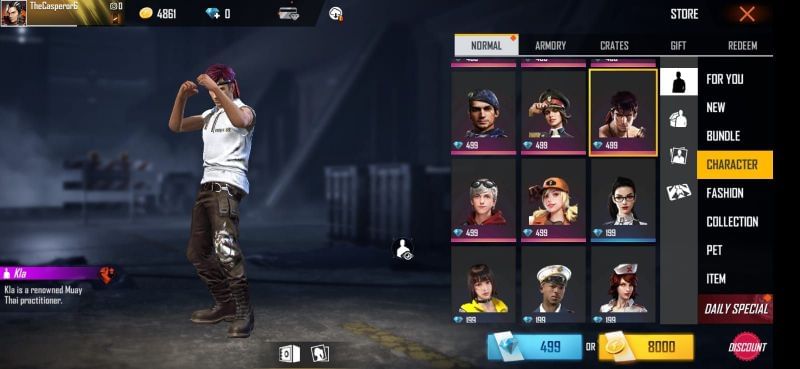 All Free Fire characters: Full list of agents in the game in 2020