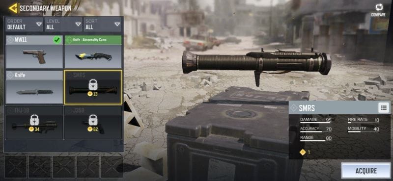 COD Mobile: Ranking the secondary weapons in the game from worst to best