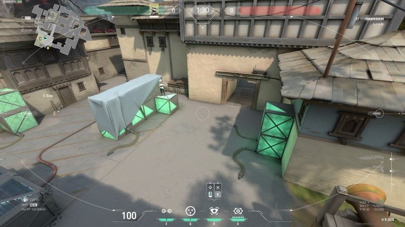 Cypher in Valorant: Spycam placement spots in Haven