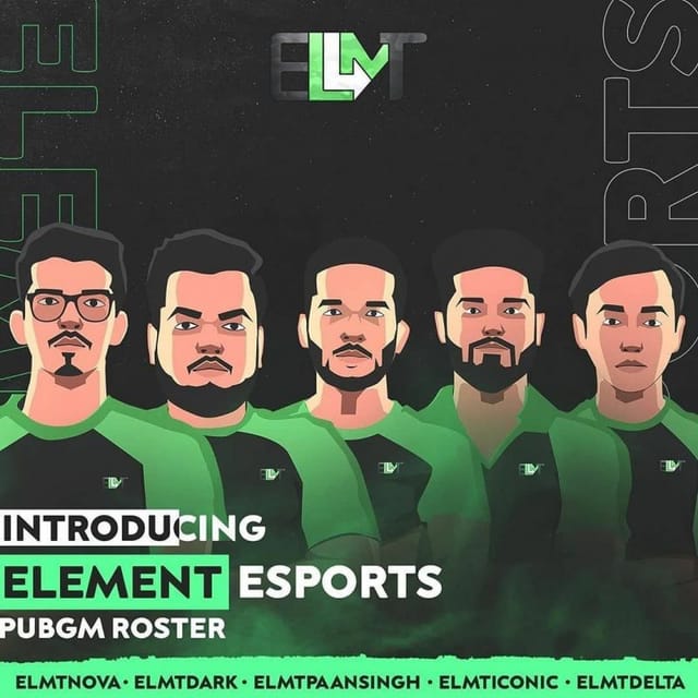 PUBG Mobile: Element Esports announces new roster