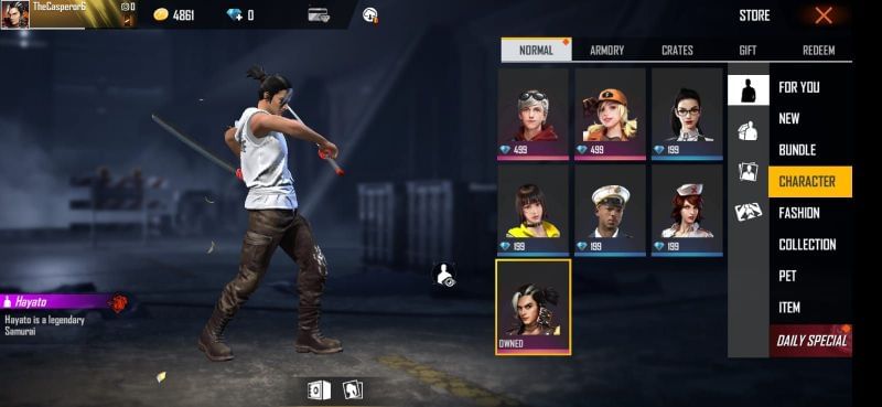 All Free Fire characters: Full list of agents in the game in 2020