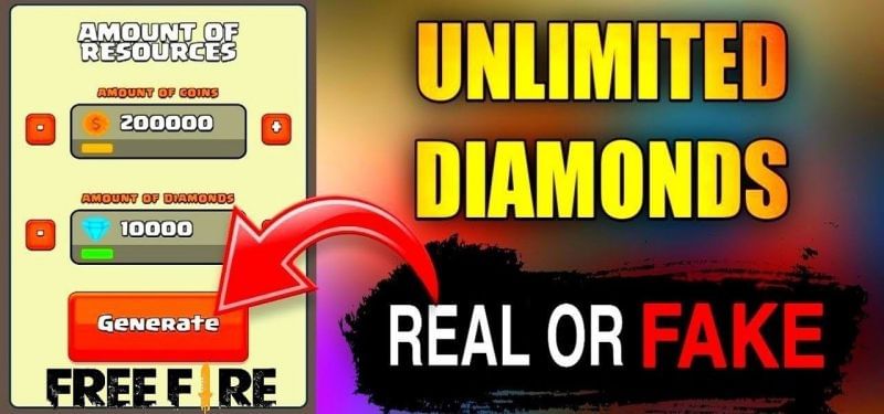 Free Fire: The truth about diamond generators