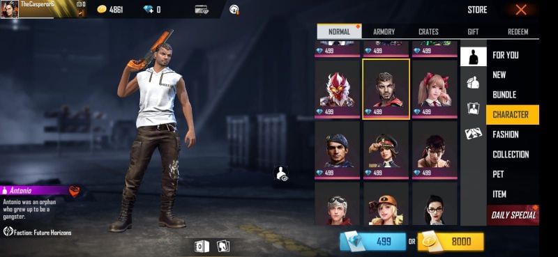 All Free Fire characters: Full list of agents in the game in 2020