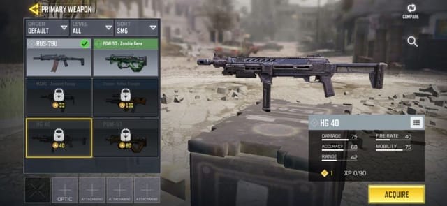 HG40 in COD Mobile: All you need to know