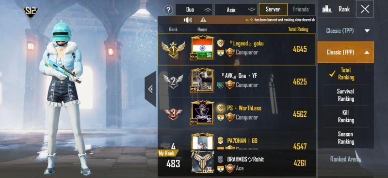 PUBG Mobile: How many points to reach conqueror in Season 14