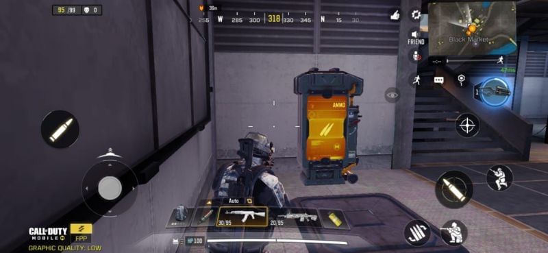 Where is the vending machine in COD Mobile