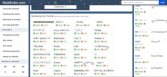 Cool Fortnite names and where to generate them