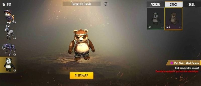 Free Fire: How to get Detective Panda for free