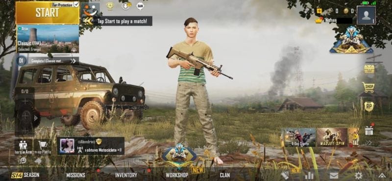 How to find your PUBG Mobile ID and character name