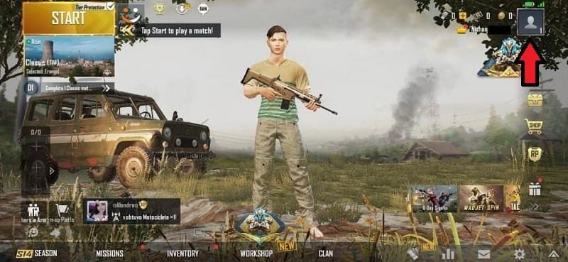 How to find your PUBG Mobile ID