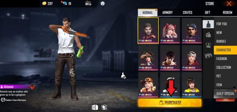 Antonio character in Free Fire: All you need to know