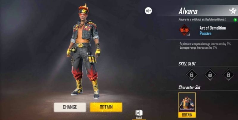 Free Fire: Full list of all character names