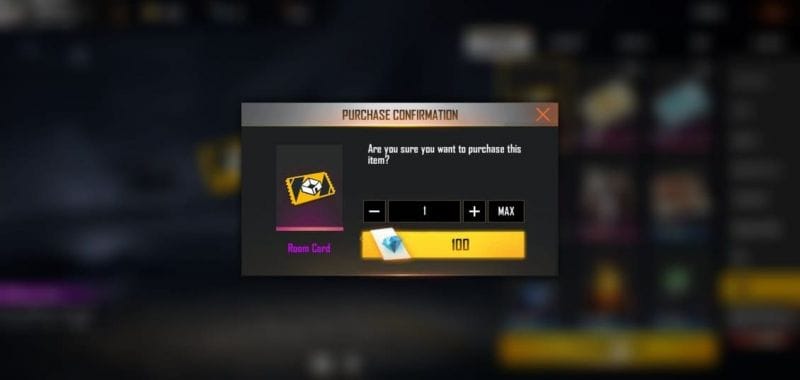 How to play a custom room match on Free Fire