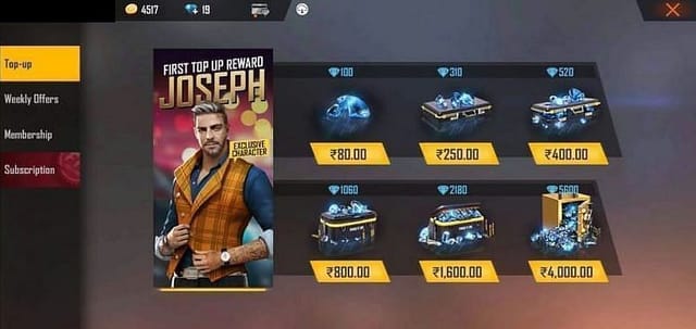 Free Fire Diamonds: All you need to know about the game's currency
