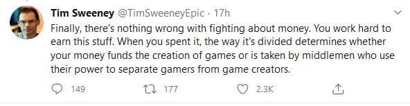 Fortnite CEO Tim Sweeney reveals why Epic Games took Apple to Court