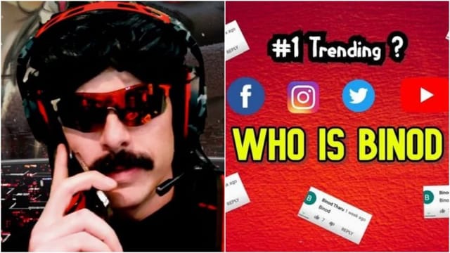 Binod meme trend takes over Dr. Disrespect's stream