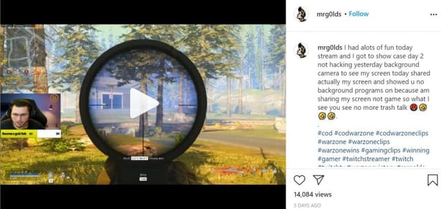 Call of Duty streamer loses his Twitch channel after 'accidentally ...