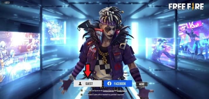 How to create a Free Fire account