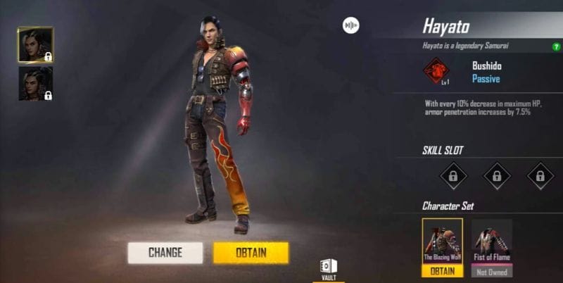 Free Fire: Full list of all character names