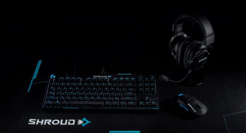 Shroud teams up with Logitech G for new pro product series line