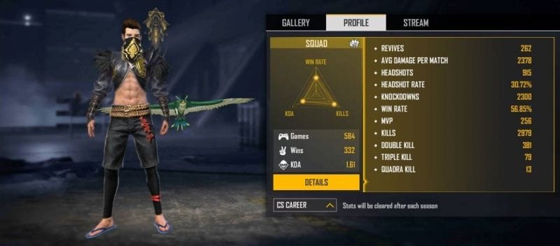 Amitbhai Free Fire: Real name, ID, rank, stats, and more