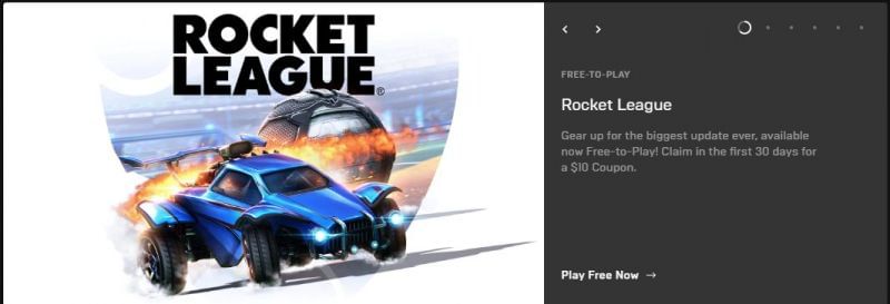 How to download Rocket League from Epic Games Store for free: Step-by ...