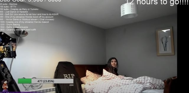 Twitch streamer falls asleep on live stream, viewers make things awry