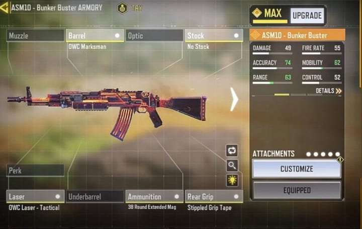 How to reduce recoil in COD Mobile