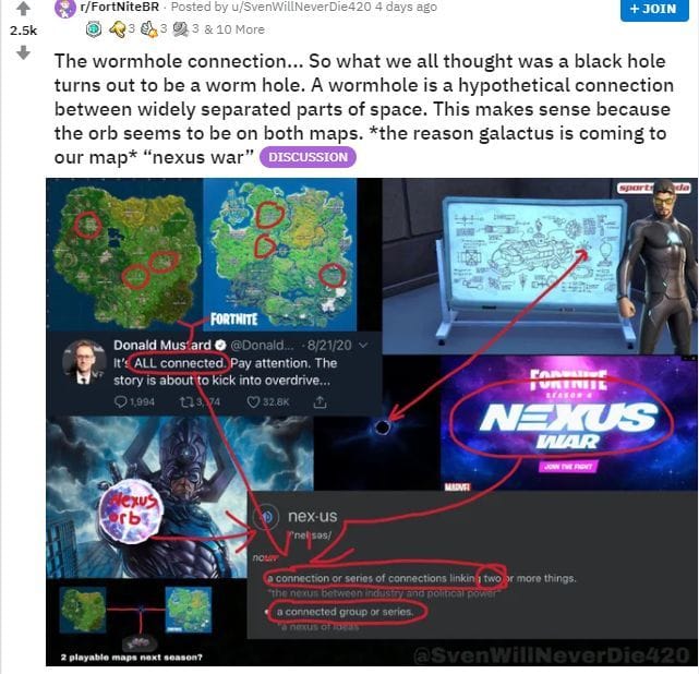 Fortnite: Nexus War and Wormhole theories explained