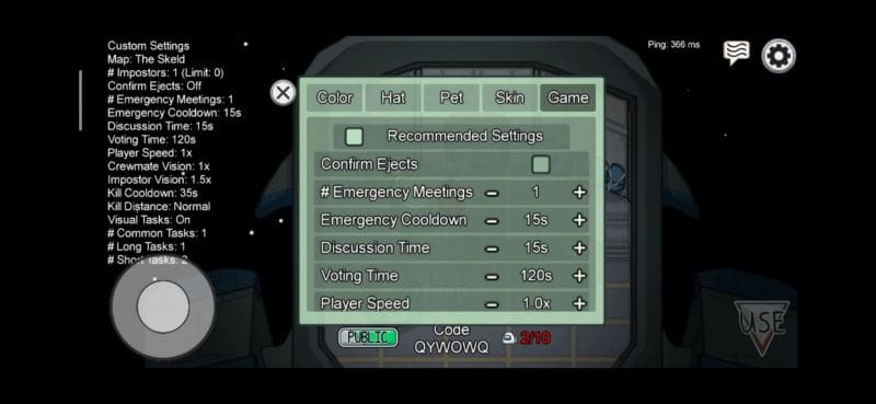 Among Us: How to increase character speed