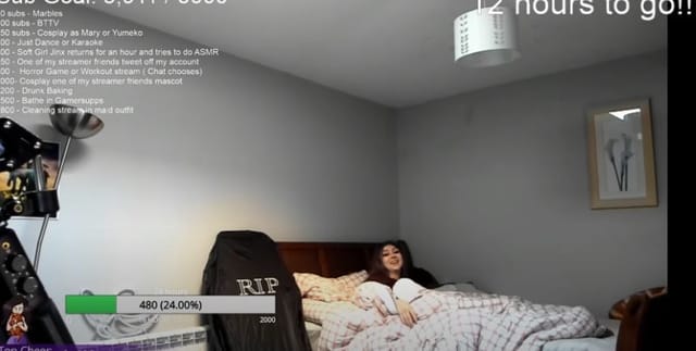 Twitch streamer falls asleep on live stream, viewers make things awry