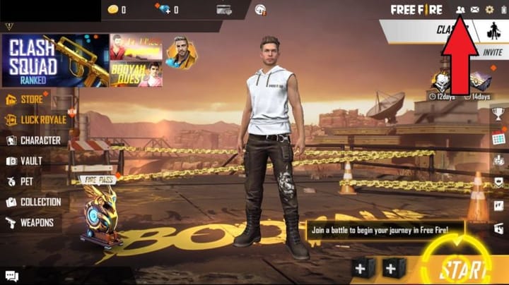 How to search for a player’s Free Fire ID