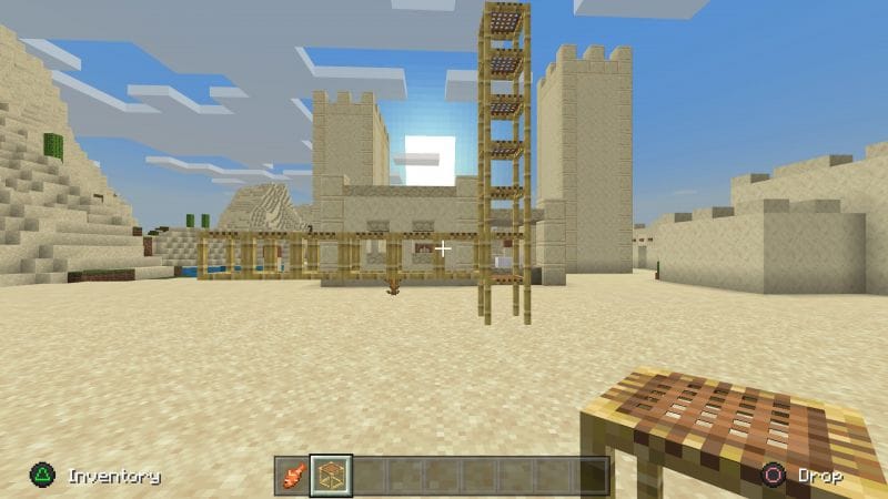 How to make Scaffolding in Minecraft