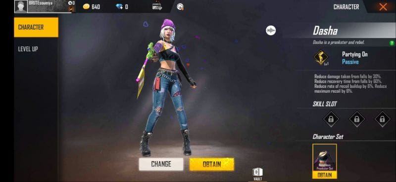 5 best Free Fire characters after the addition of Dasha