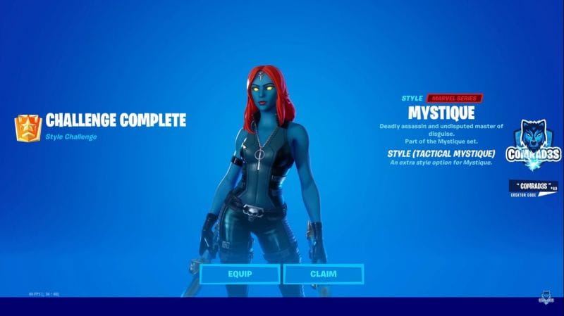 Fortnite: How to get the Tactical Mystique skin