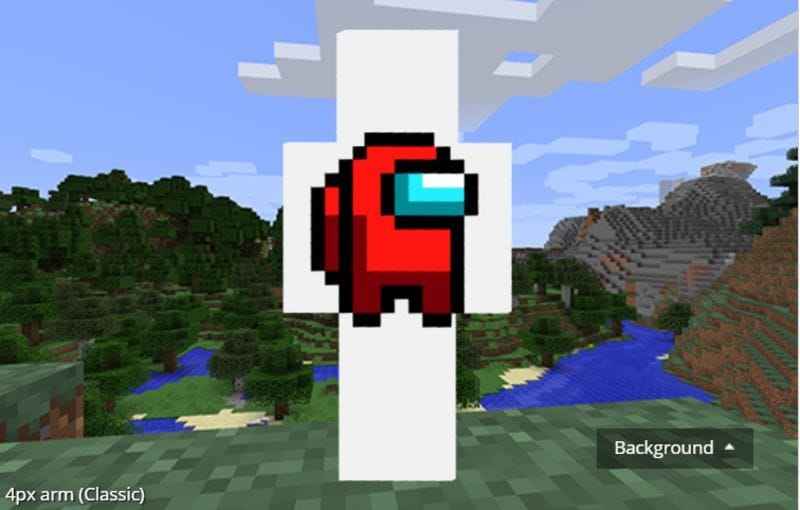 5 best Among Us themed Minecraft skins