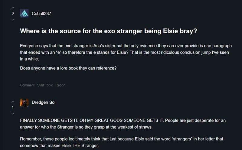 Destiny 2 and the mystery behind Elizabeth Bray