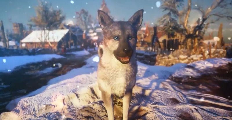 How to pet the dog in Assassin's Creed Valhalla