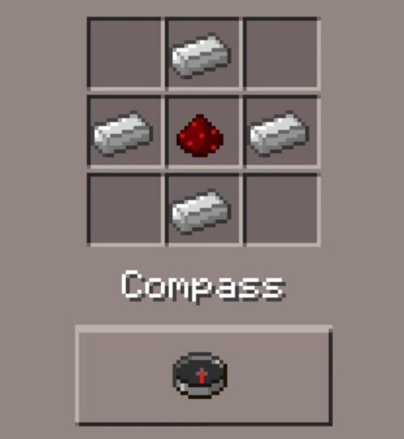 How to use a compass in Minecraft