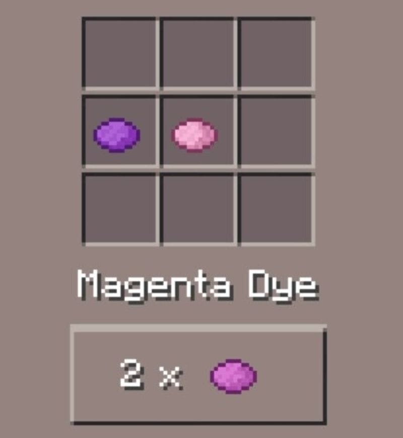 How to get every color of dye in Minecraft