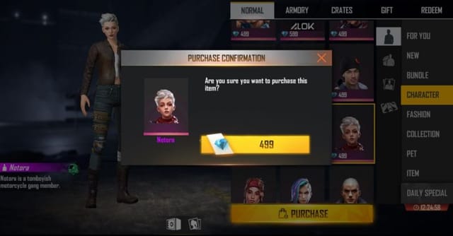 Notora character in Free Fire: All you need to know