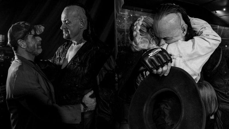 10 Behind the scene photos from The Undertaker's Final Farewell you ...