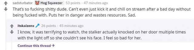 Twitch streamer cries and ends stream after stalker sends her 25 pizzas ...