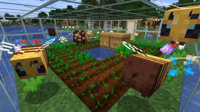 How to craft a Beehive in Minecraft