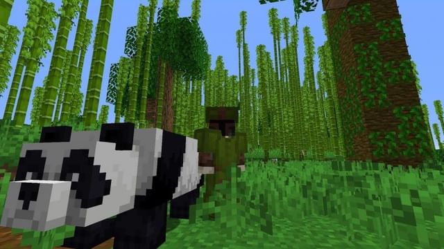 The uses for bamboo in Minecraft