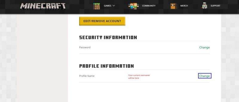 A beginner's guide to changing usernames in Minecraft