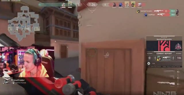 Toxic Ninja returns when arguing with a 17-year old Valorant player